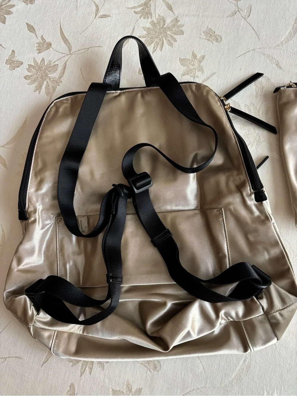 Tumi | Bags | Authentic Brand New Tumi Just In Case Gold Backpack ...